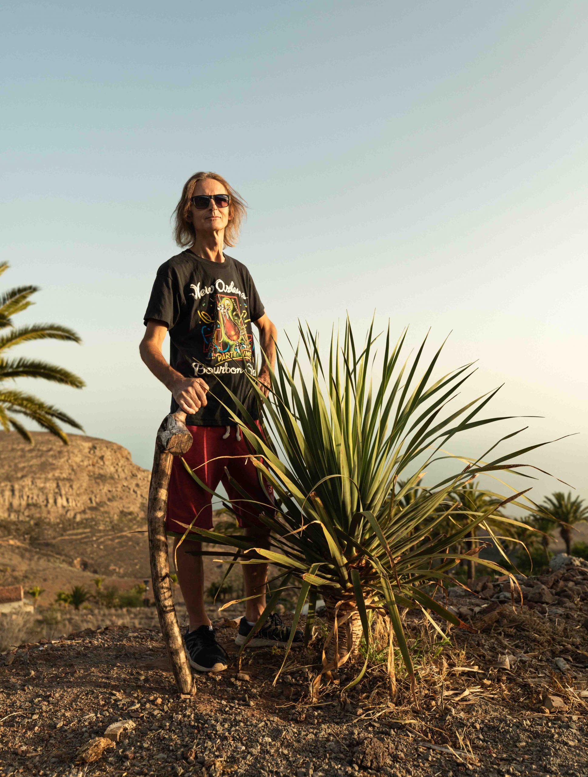 Martin Gallagher: un irlandés buscando el color en el sur – GomeraToday