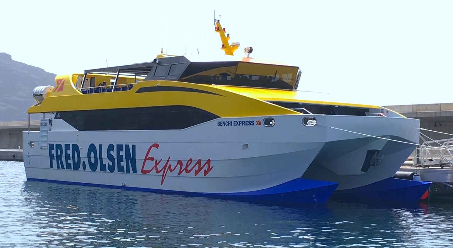 Fred. Olsen Express reanuda el 1 de julio la Línea Interior de La ...